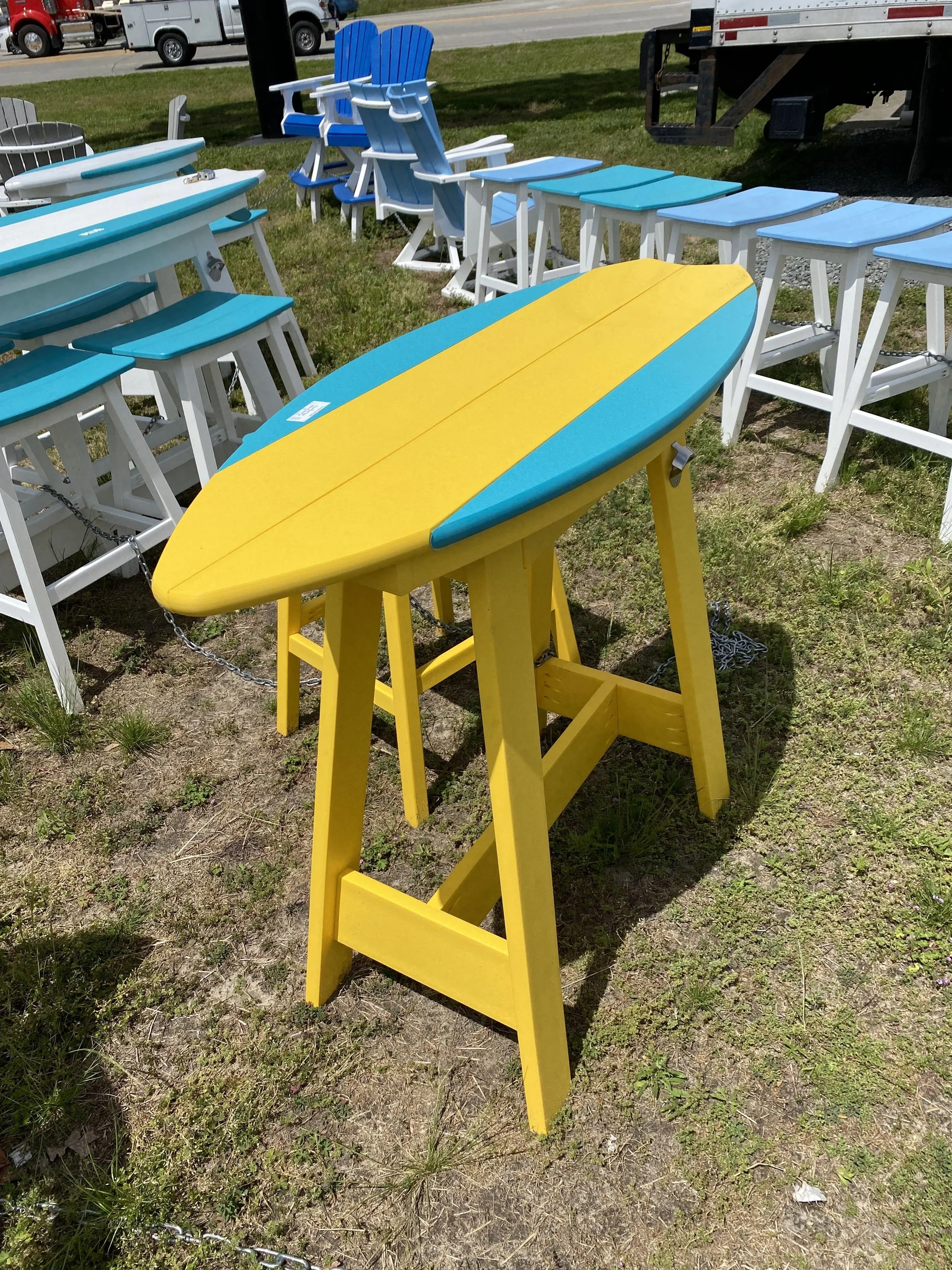 Paradise Outdoor Designs Paradise Outdoor Design 000001172430 CWS 439PRE 4' Surf BoardTable LY ...